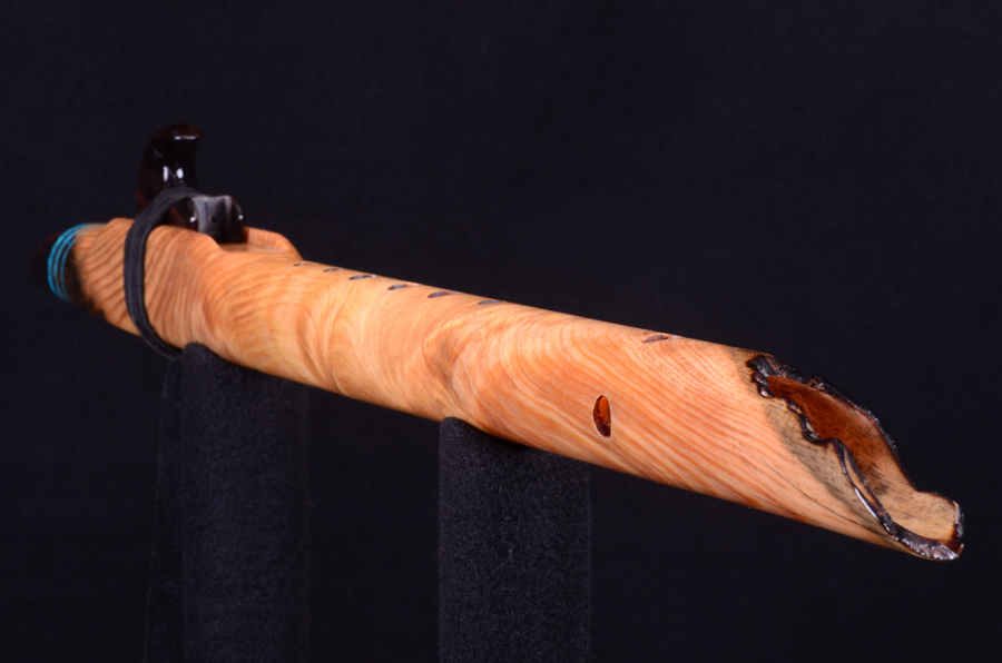 Ponderosa Pine Burl Key of Mid G-4 Medicine Man, Serial number H29H