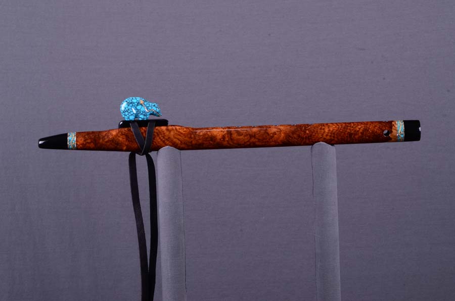 Brazilian Rosewood Burl Key of Mid A-4 Minor, Serial number J34A