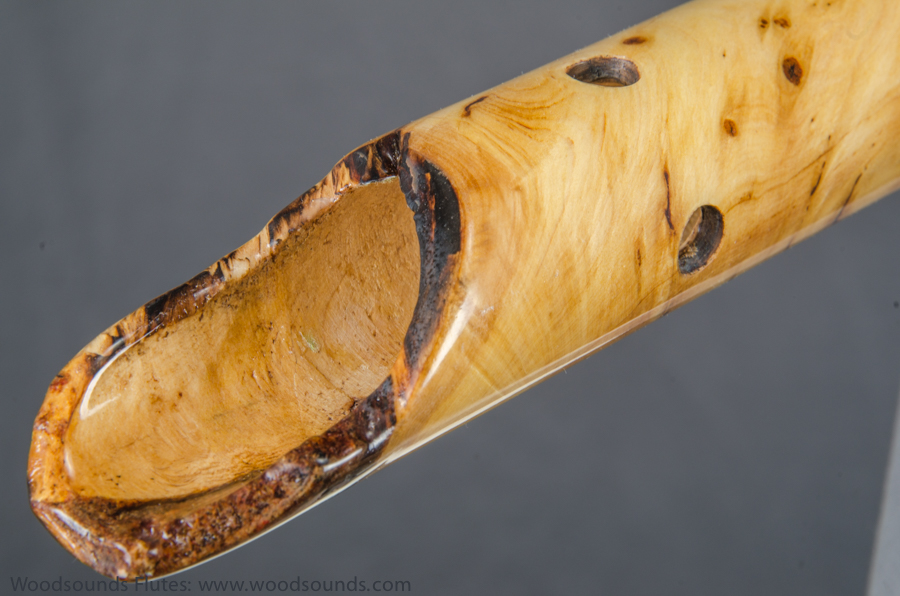 Yellow Cedar Burl Key of Mid G-4 Minor, Serial number K29A